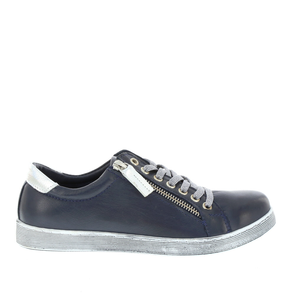 Rilassare 'Token' / Navy/Silver – Bob's Shoe Store